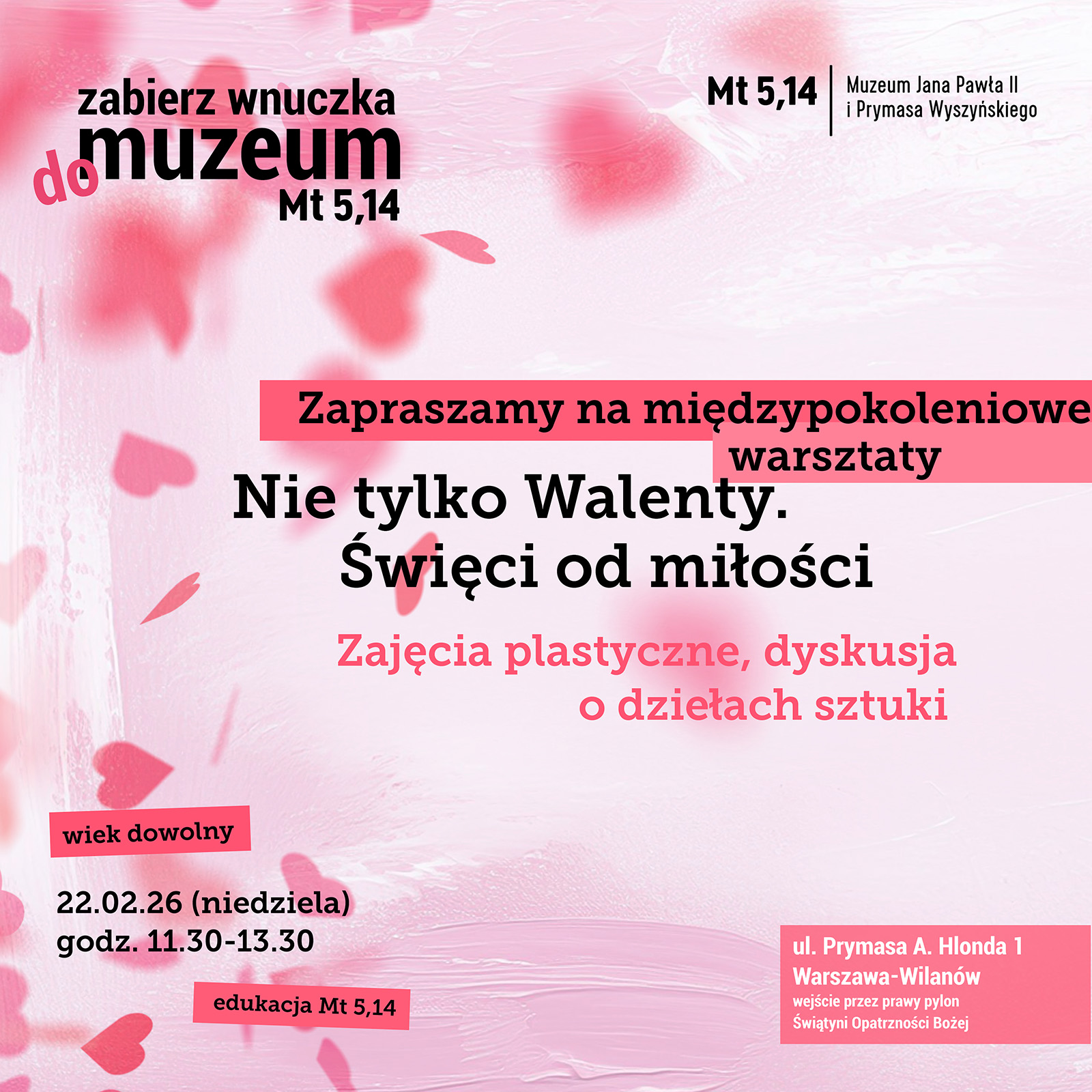 NIE TYLKO WALENTY. ŚWIĘCI OD MIŁOŚCI - Mt5,14